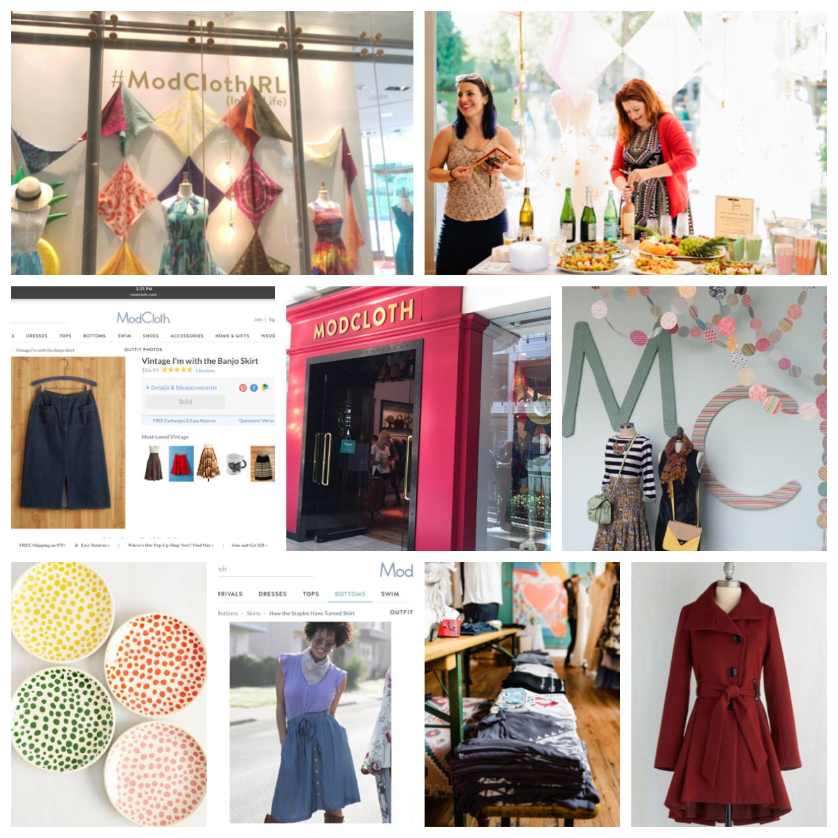 Real Life MSW Meets a Real ModCloth Brick and Mortar Store. | Real Life ...
