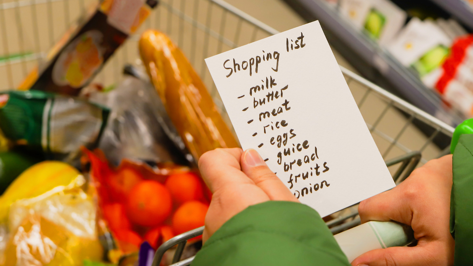 Grocery List | Real Life of an MSW